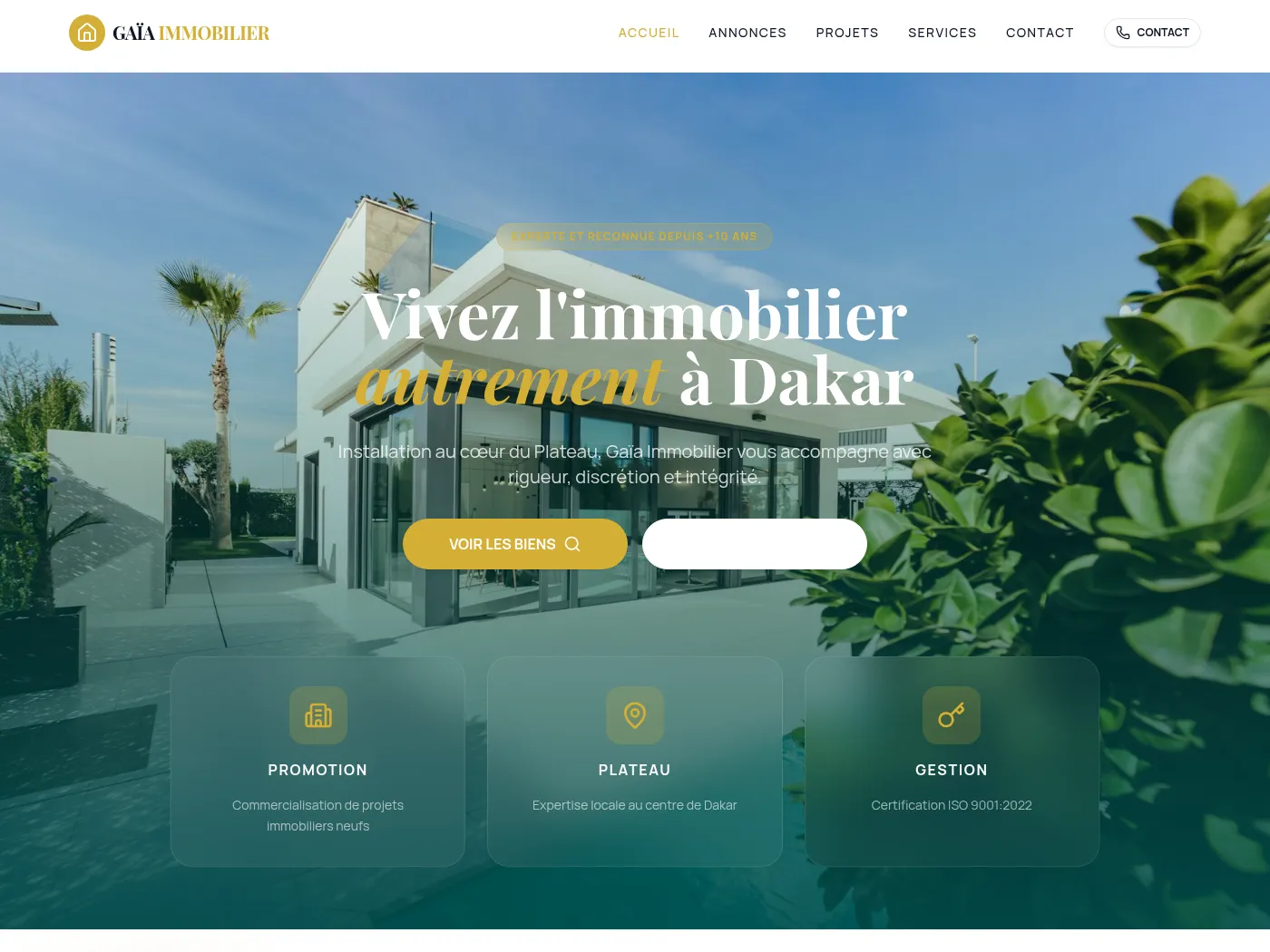 ImmoGaia Site Clone
