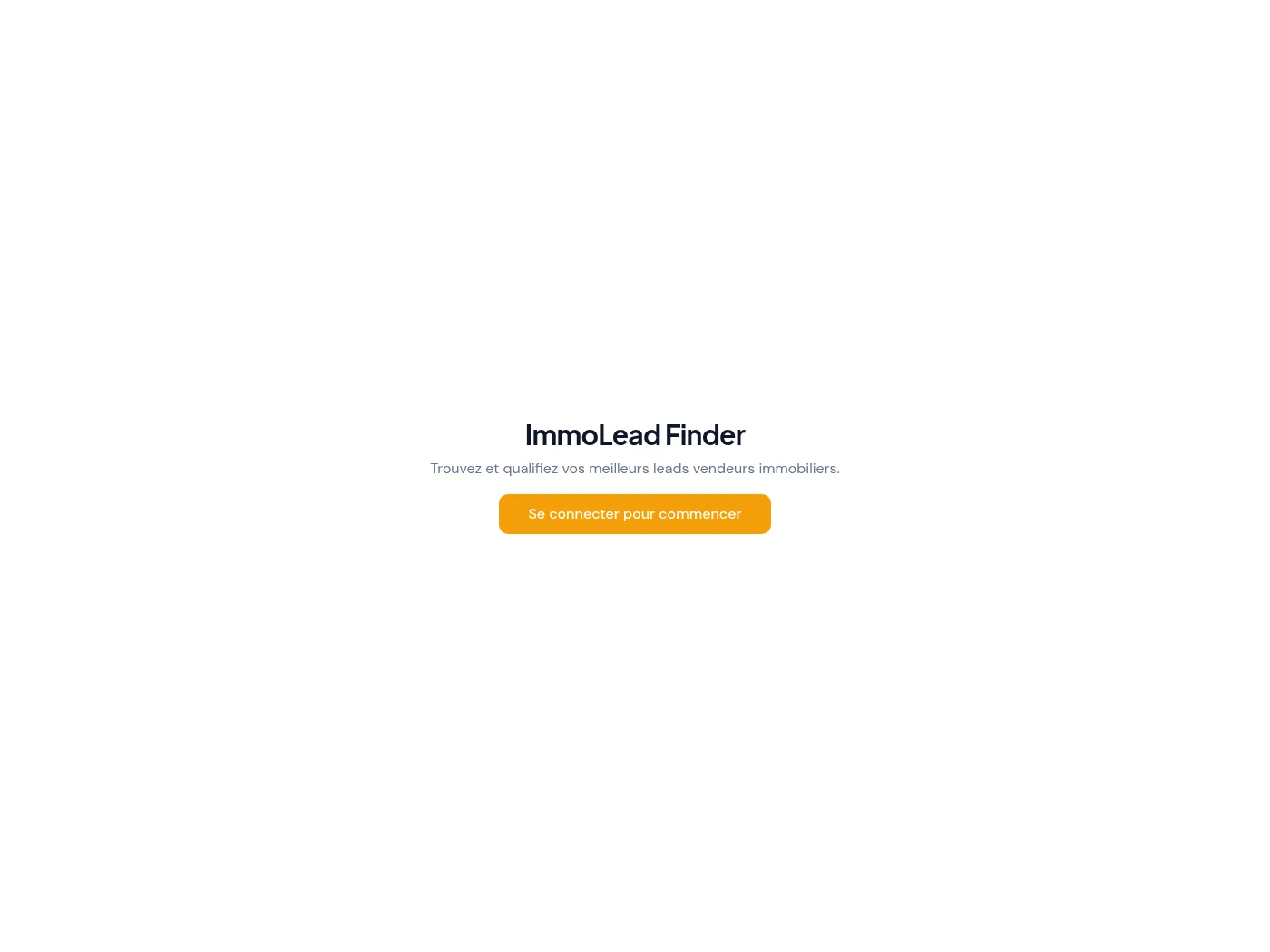 ImmoLead Finder