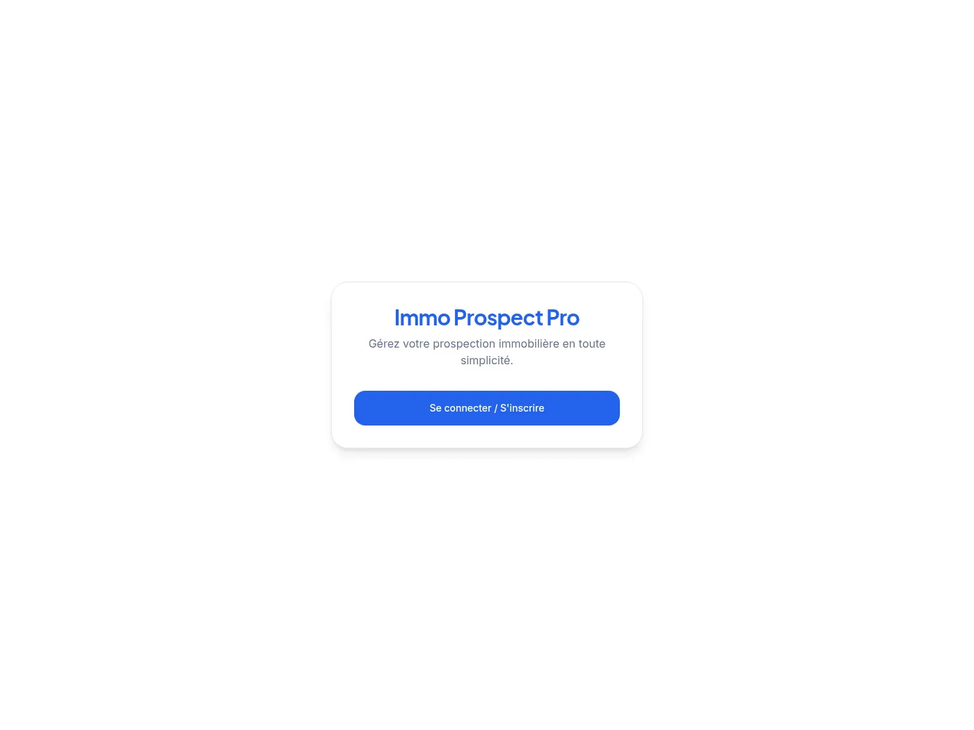 Immo Prospect Pro
