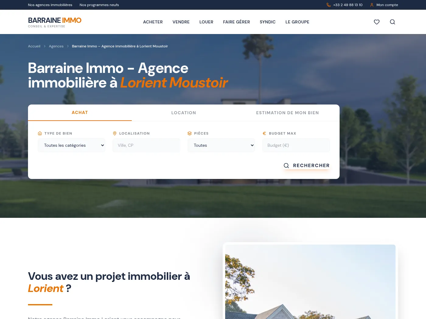 Barraine Immo Clone