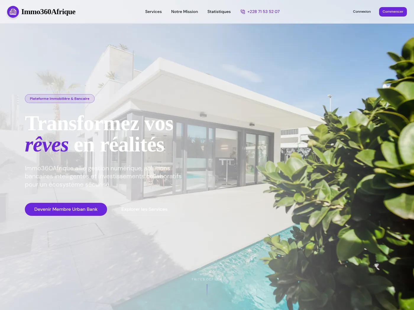 Immo360Afrique Platform
