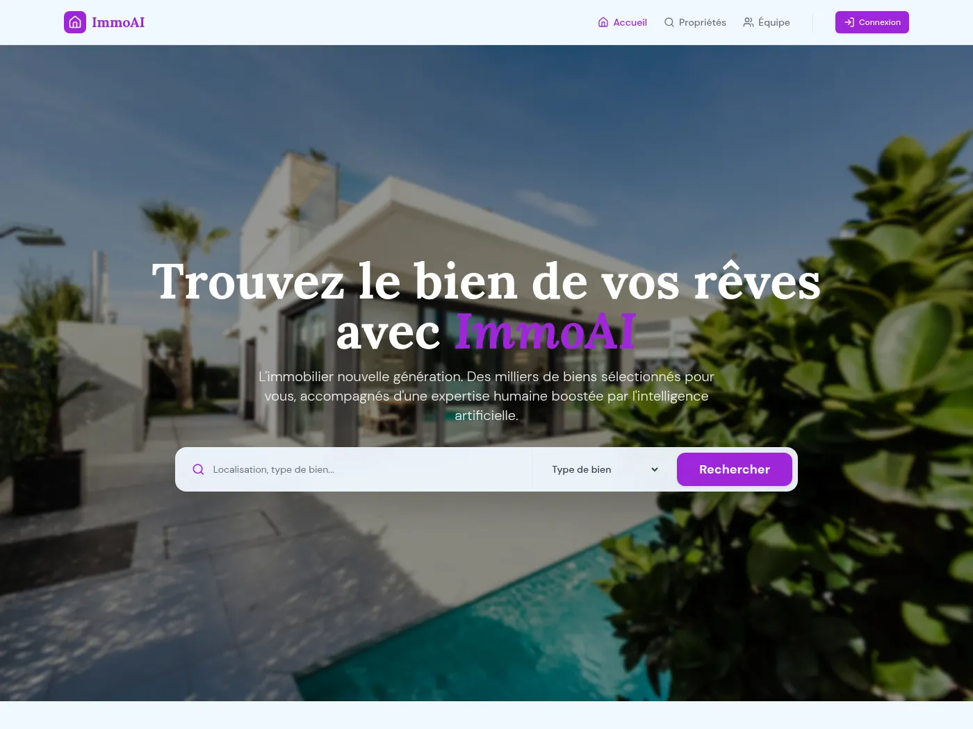 ImmoAI Showcase Platform