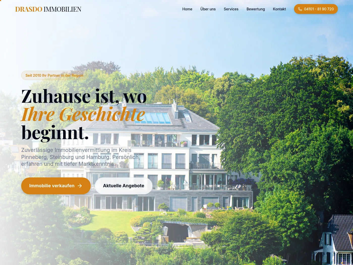 Drasdo Immobilien Site