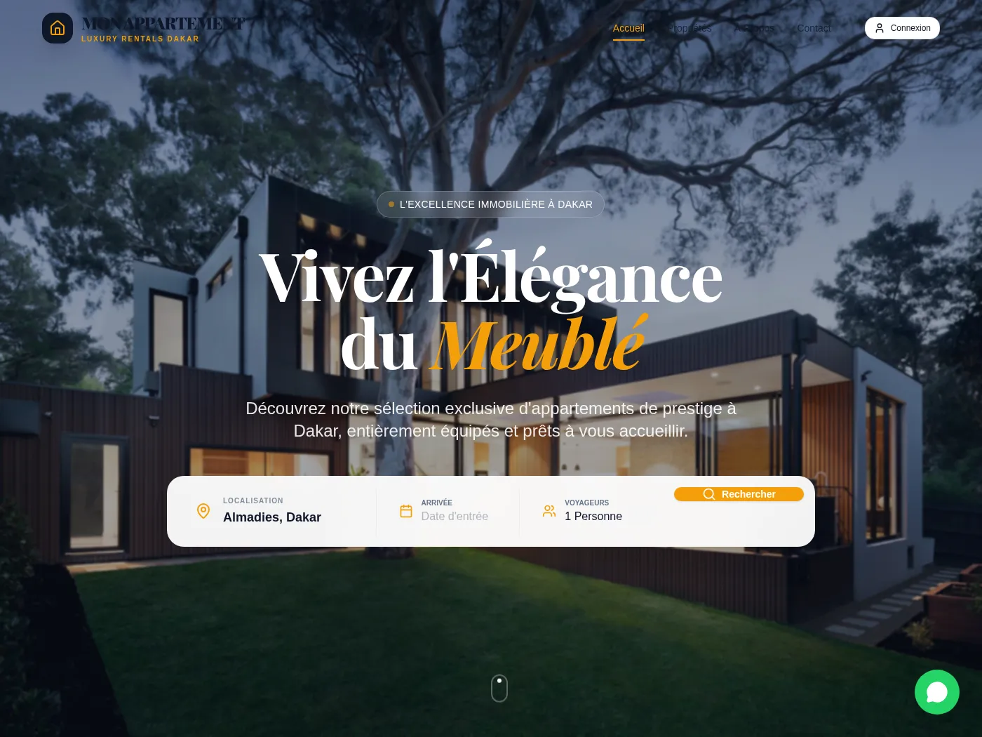 ImmoMeublé Agency Site