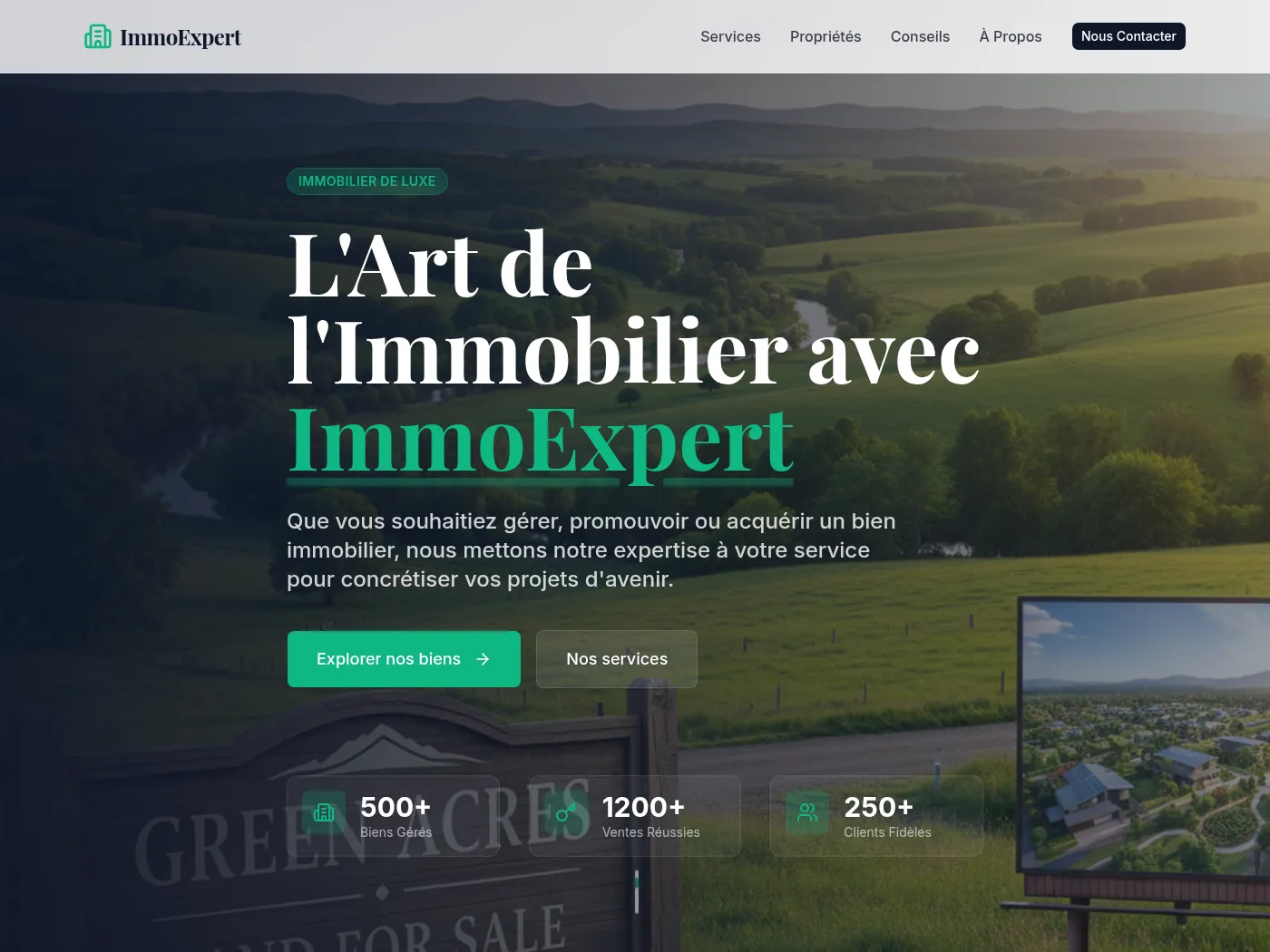 ImmoExpert Web Platform