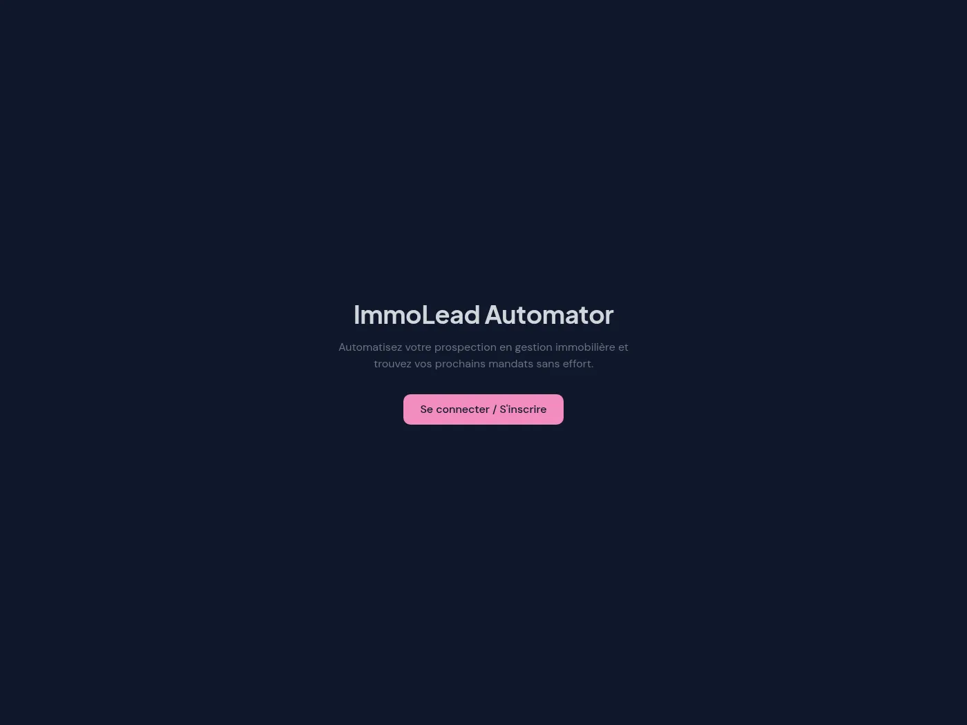 ImmoLead Automator