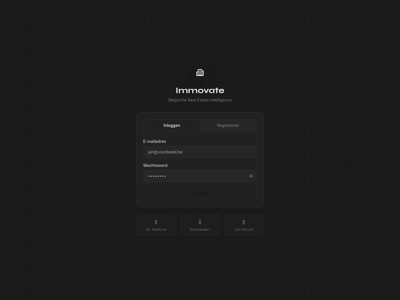 Immovate Intelligence SaaS