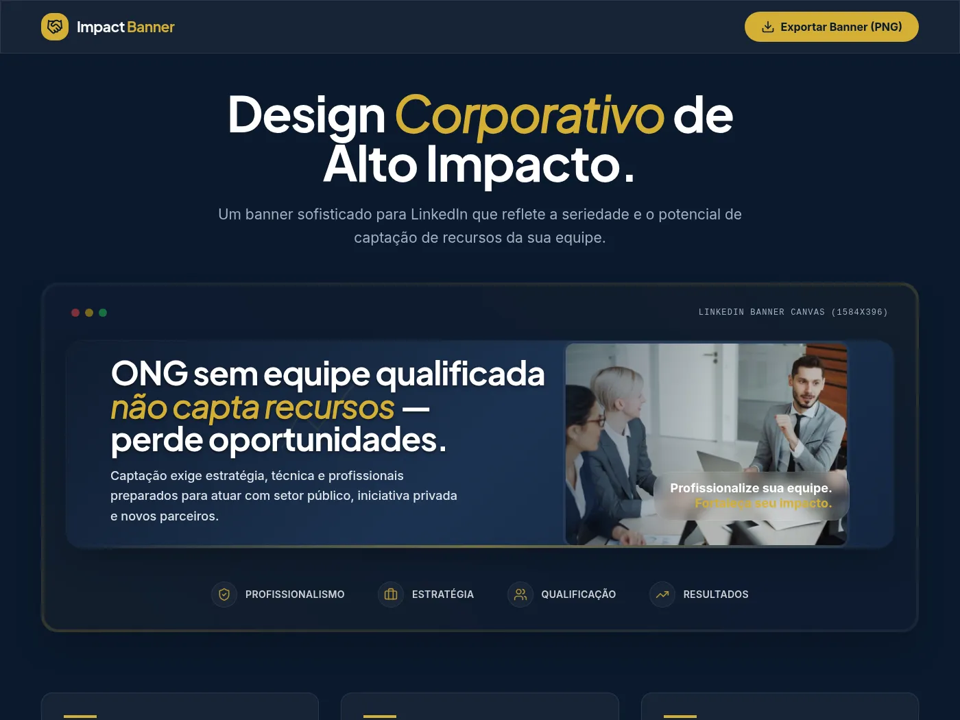 ONG Impact LinkedIn Banner
