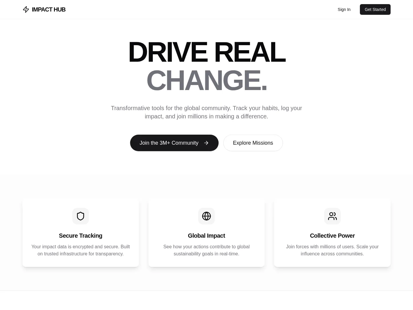 Transformative Impact Hub