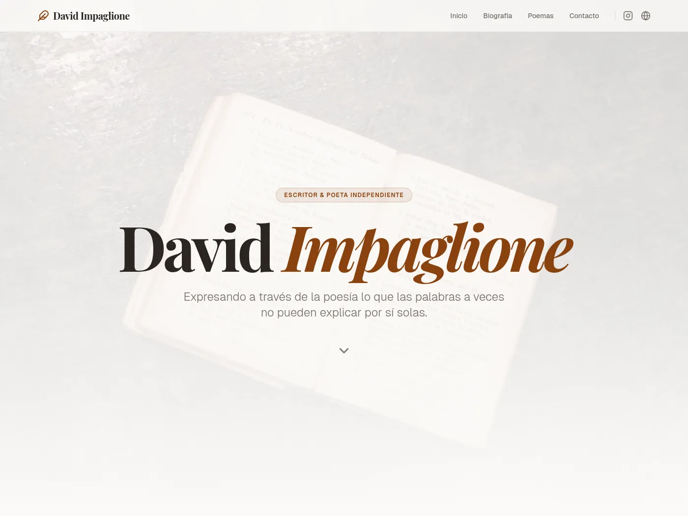 David Impaglione Poem Page