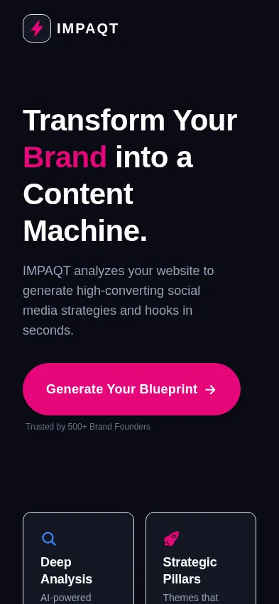 IMPAQT Content Engine