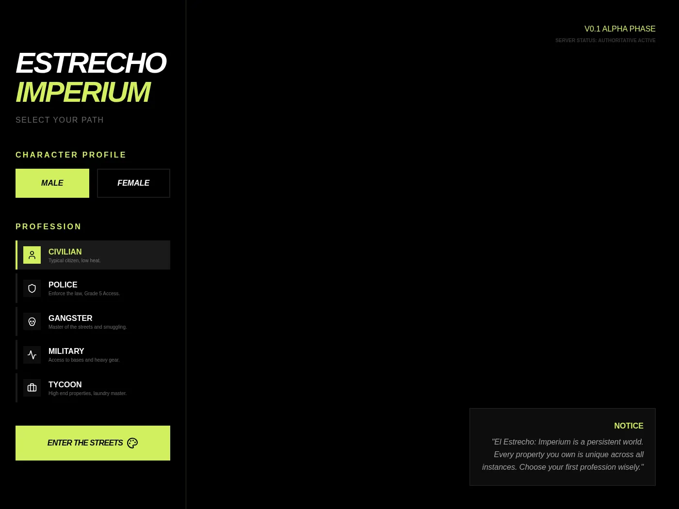 Estrecho: Imperium Core