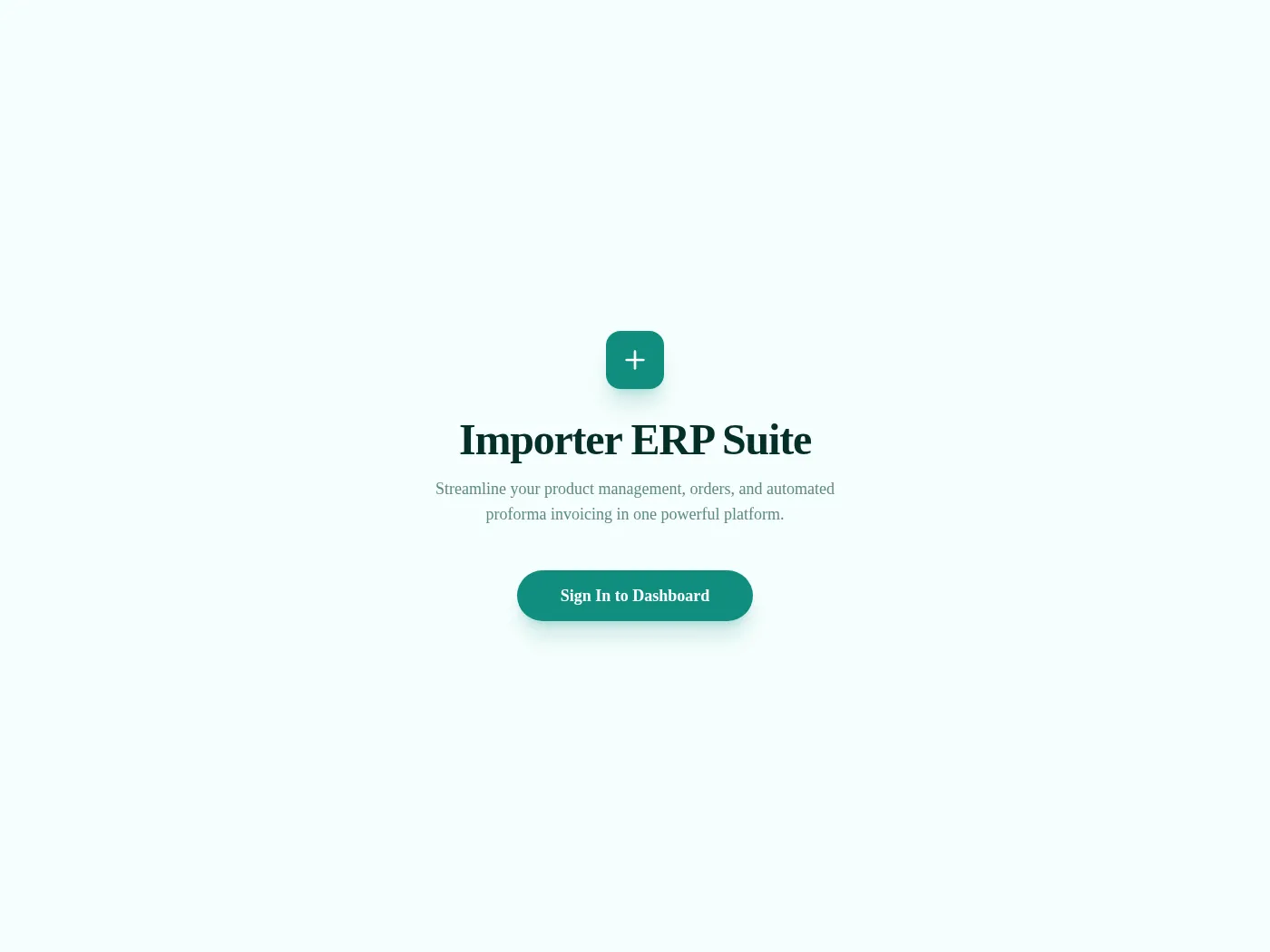 Importer ERP Suite