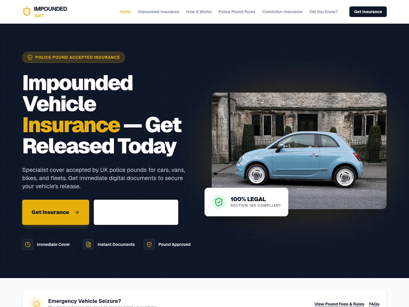 Impounded Insurance Hub