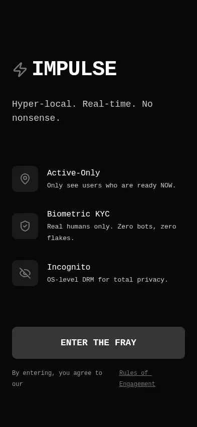 Impulse Dating App