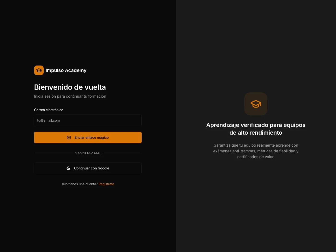 Impulso Academy SaaS