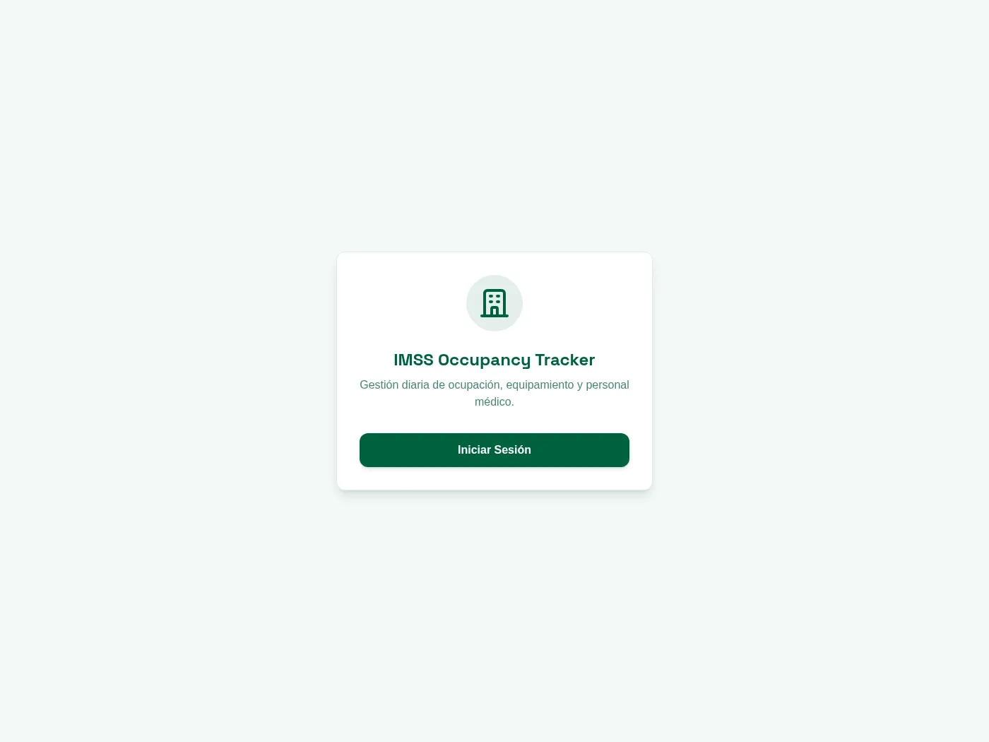 IMSS Occupancy Tracker