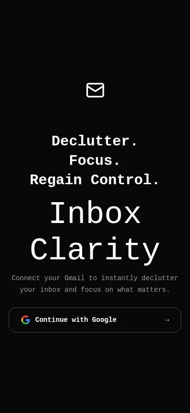 Inbox Clarity Mobile
