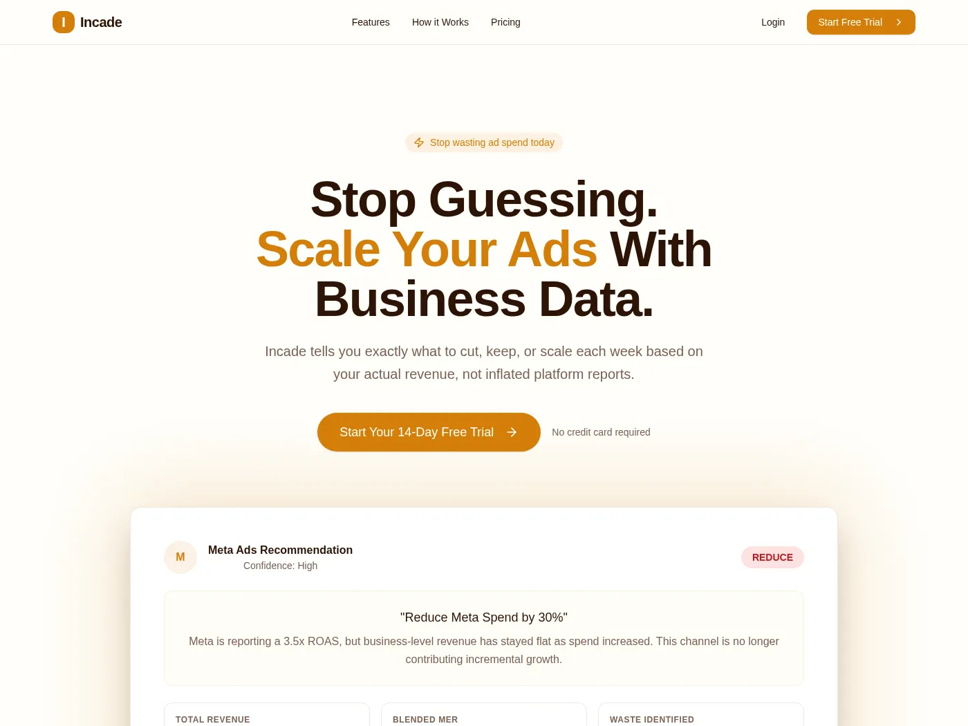 Incade Decision Engine
