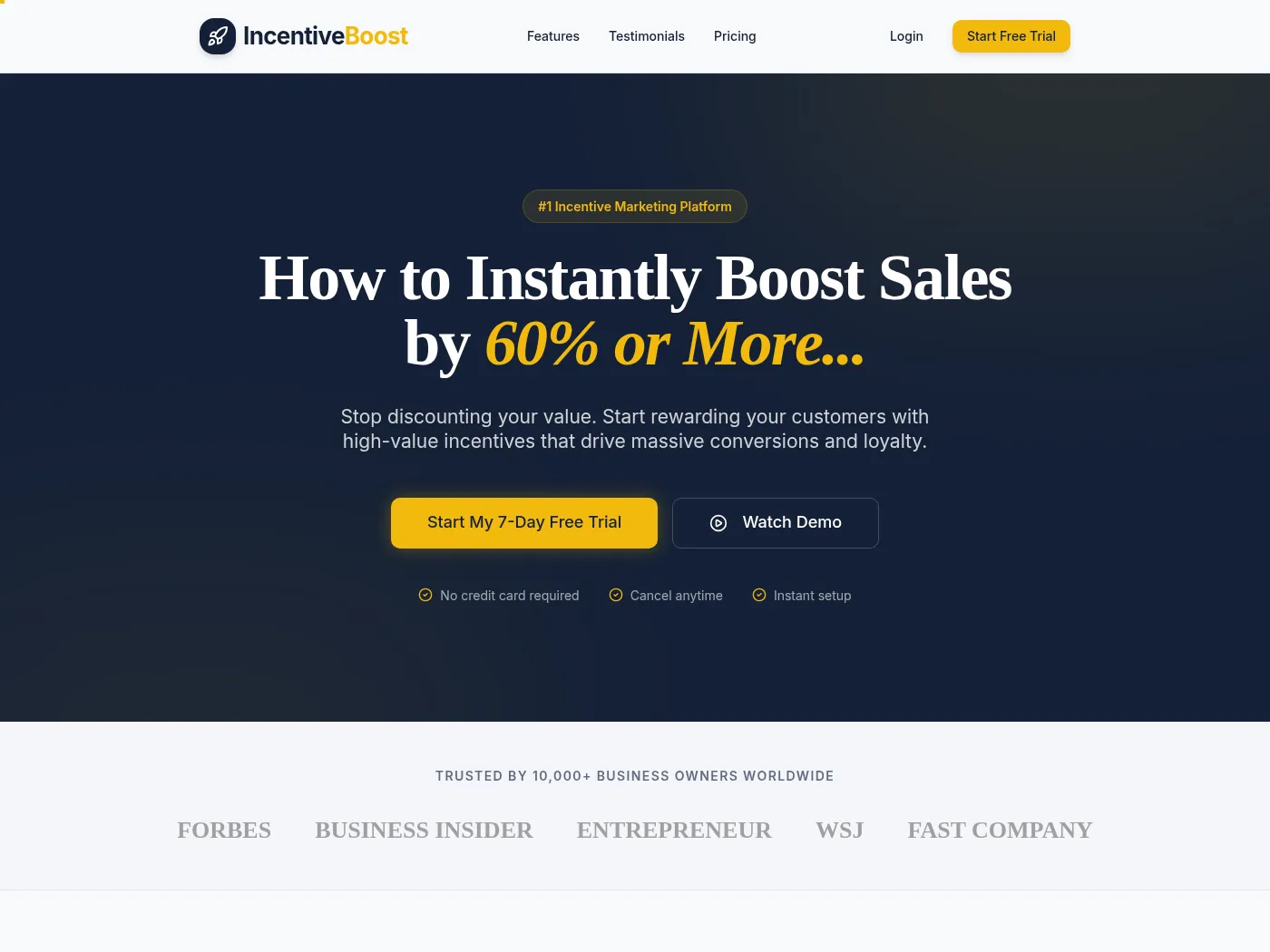 IncentiveBoost Platform