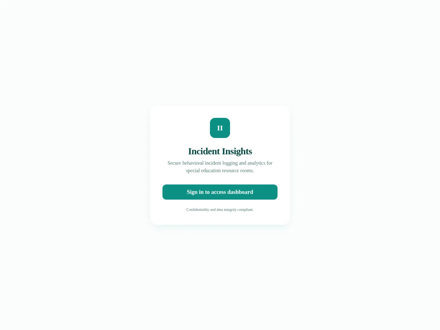 Incident Insights Dashboard