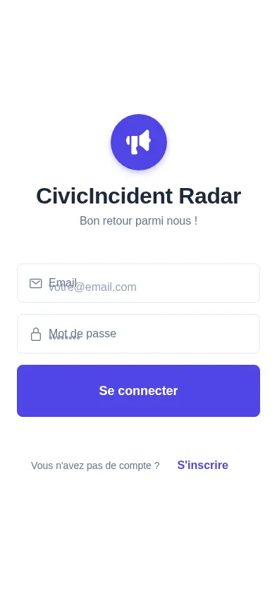 CivicIncident Radar