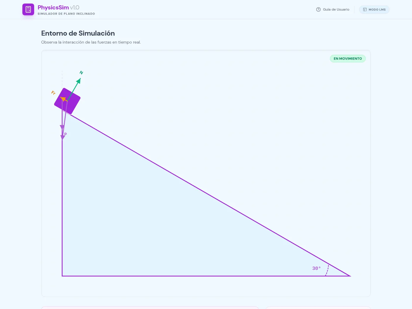 Inclined Plane Sim