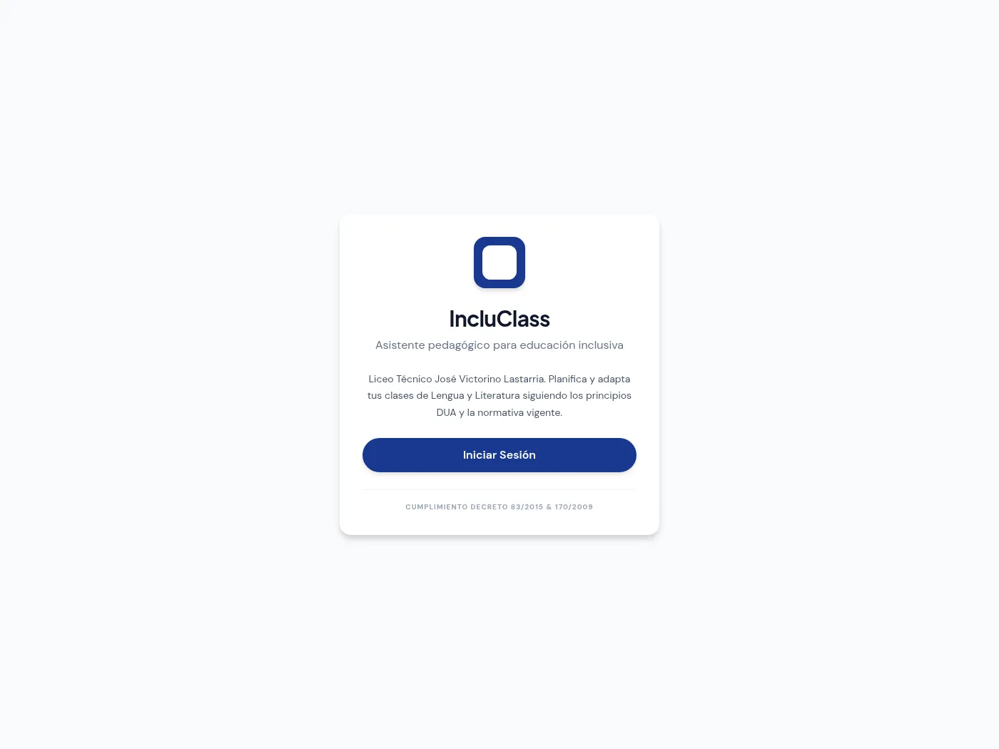 IncluClass Assistant