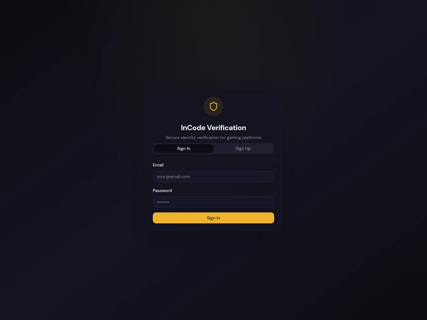 InCode Photo Verification