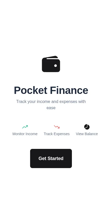 Pocket Finance Tracker