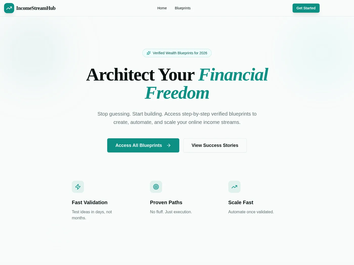 Income Stream Hub