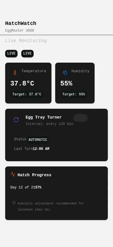 HatchWatch Mobile