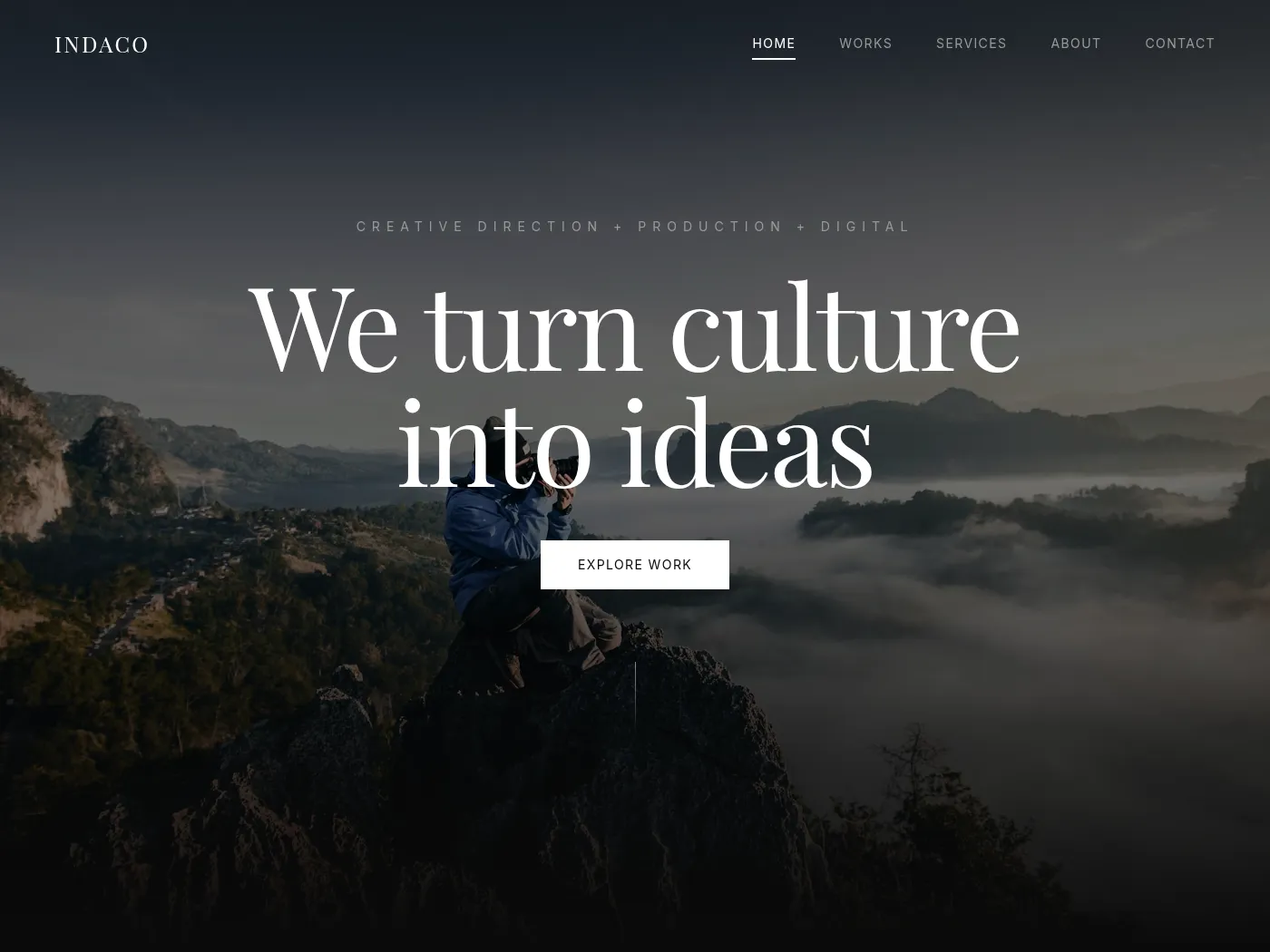 Indaco Style Agency Site