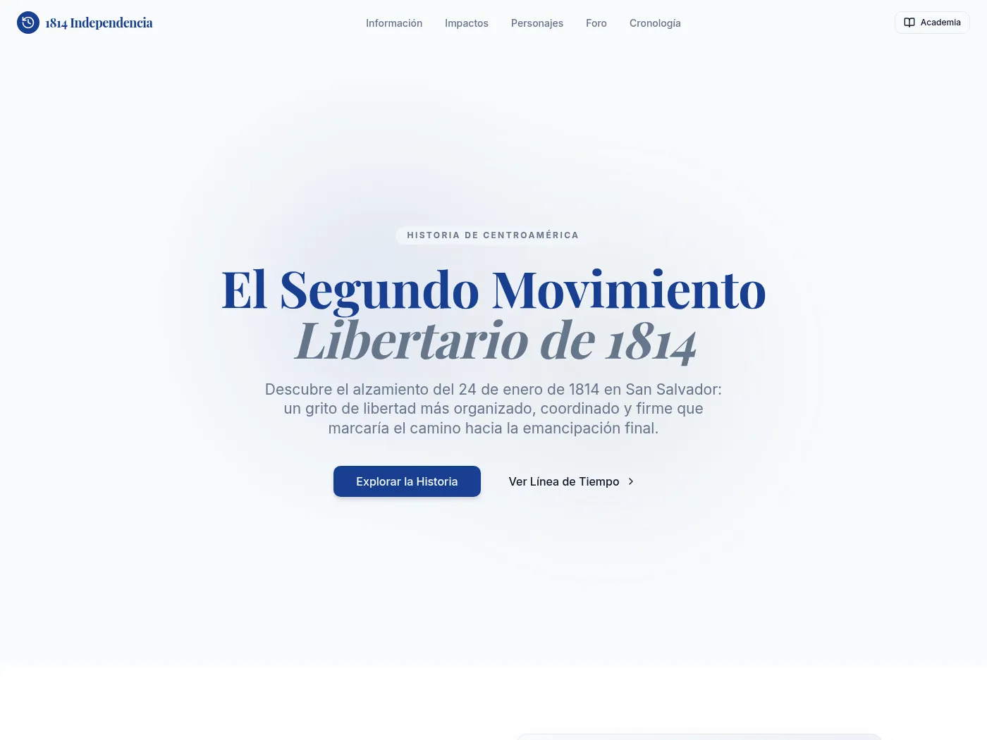 Independencia 1814 Web