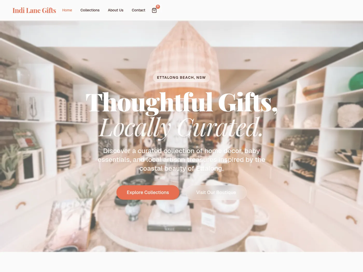Indi Lane Gifts Site