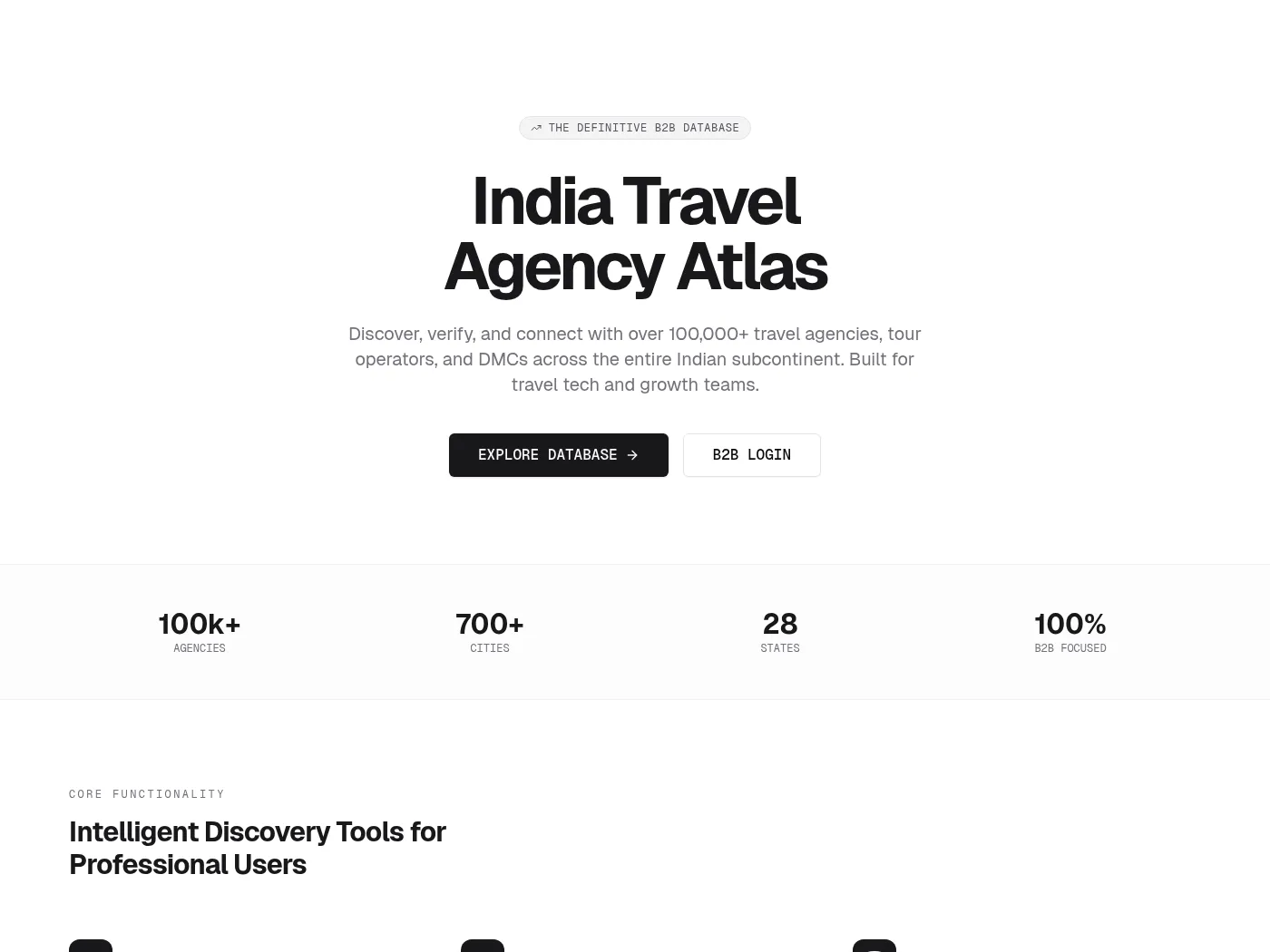 India Travel Agency Atlas