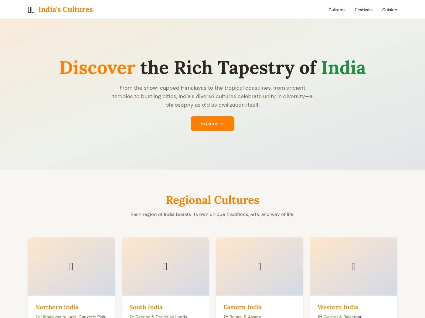 India Culture Showcase