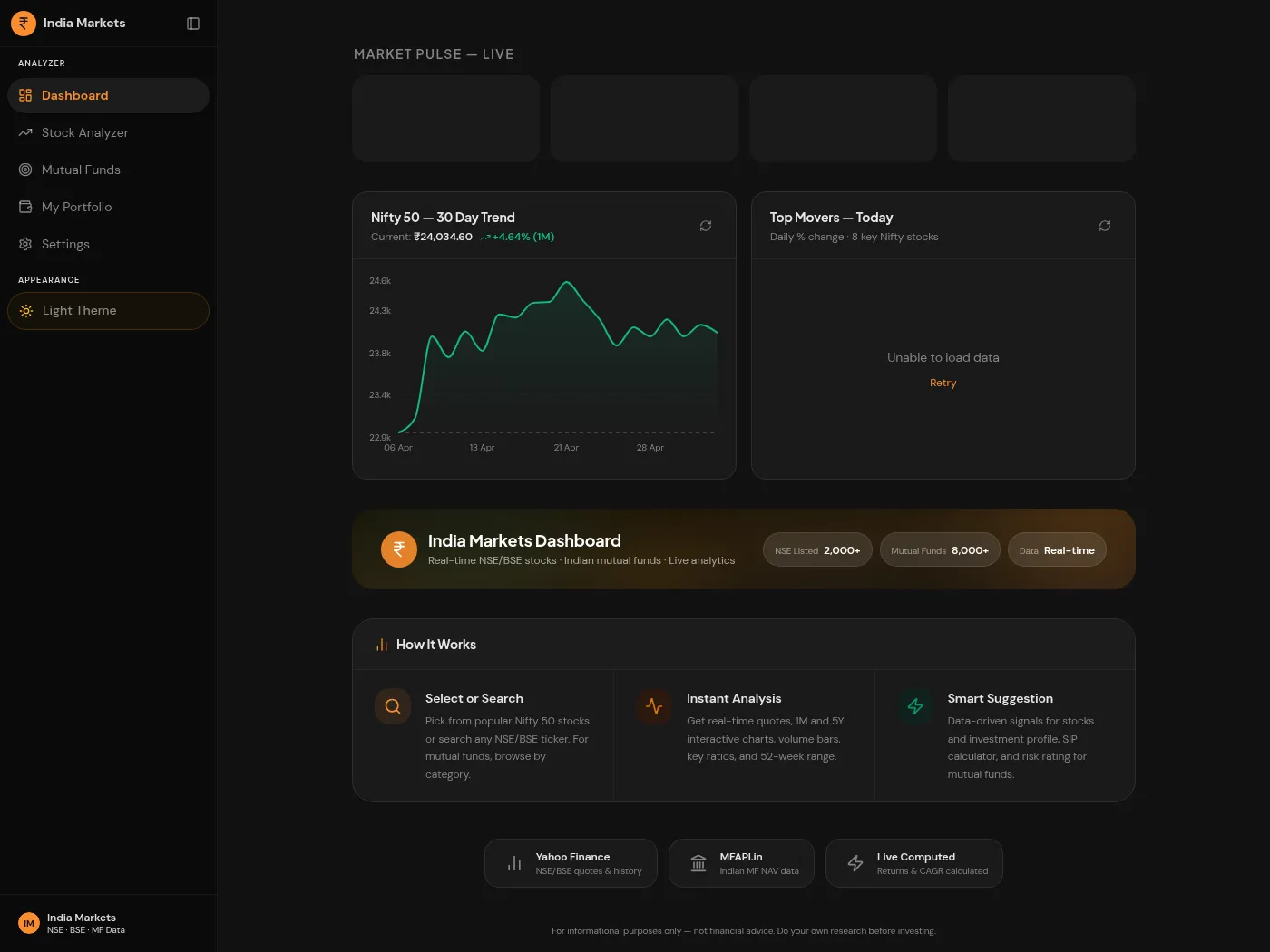 Instant Indian Stock Analyzer