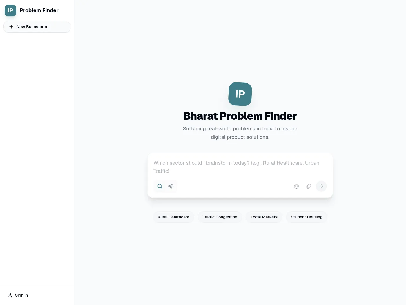 Indian Problem Finder AI