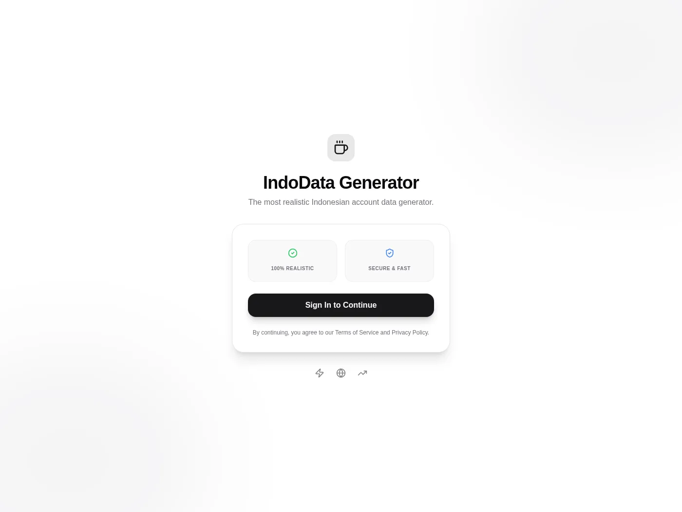 IndoData Generator Web