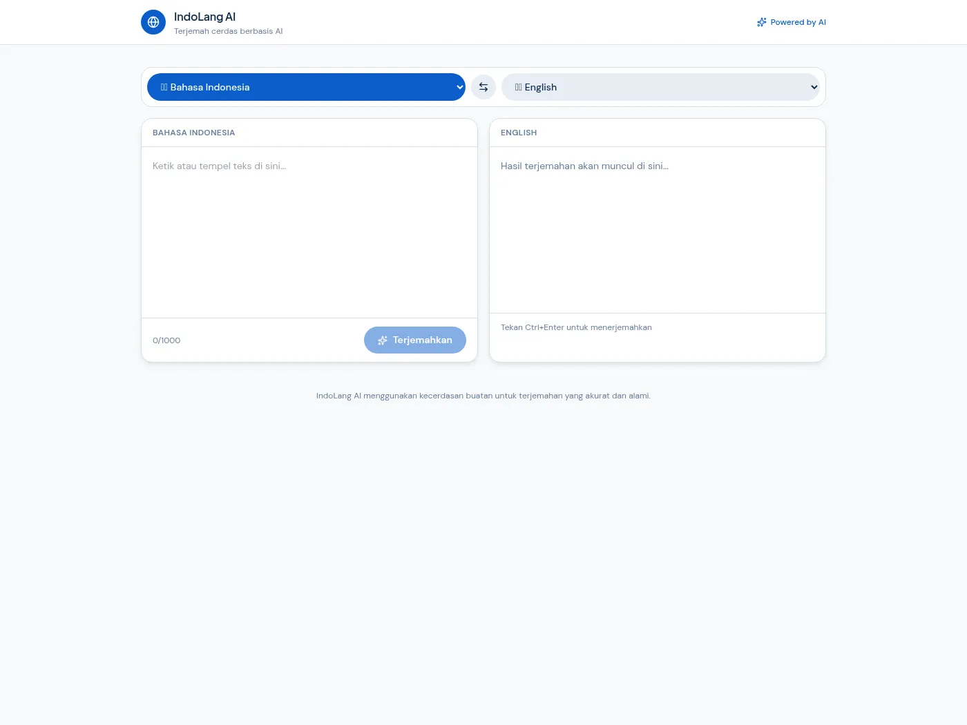 IndoLang AI Assistant