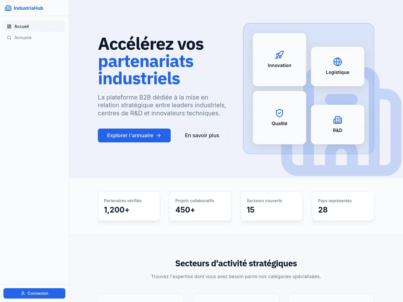 Industrial Partnerships Hub