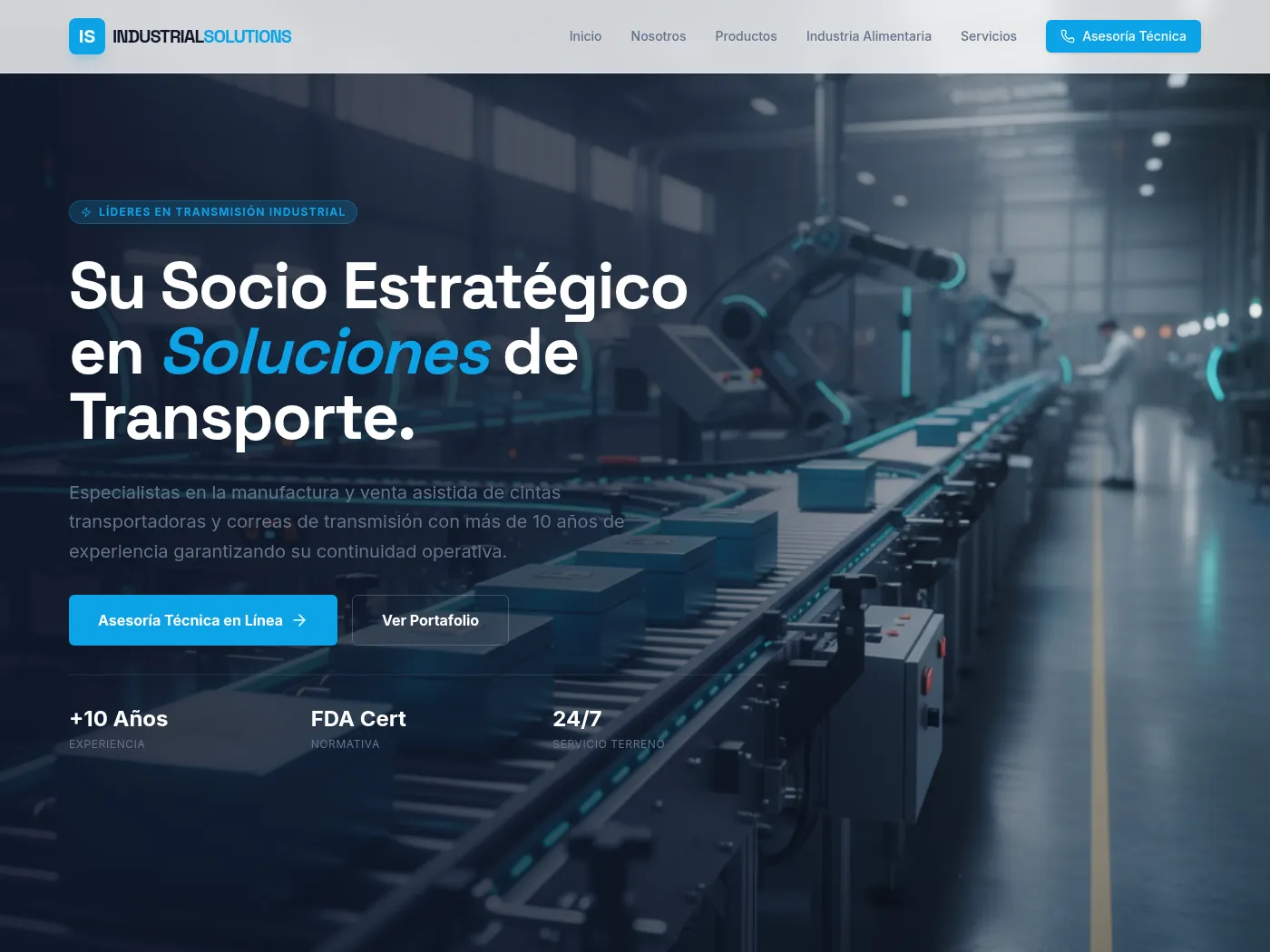 Industrial Solutions Web