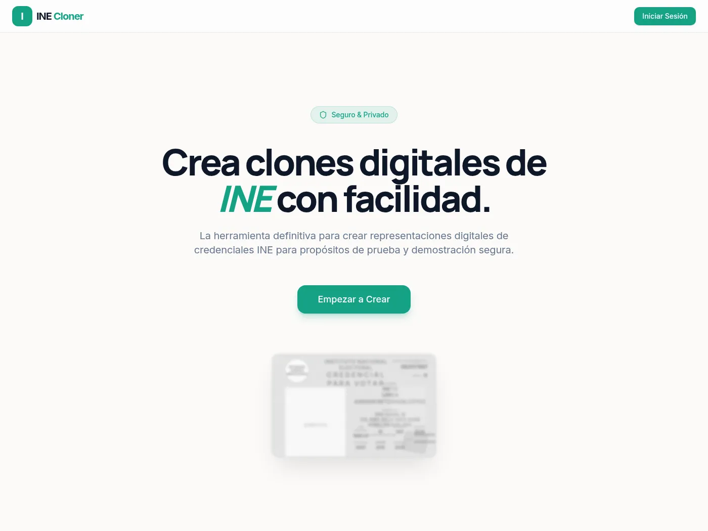 INE Cloner Tool