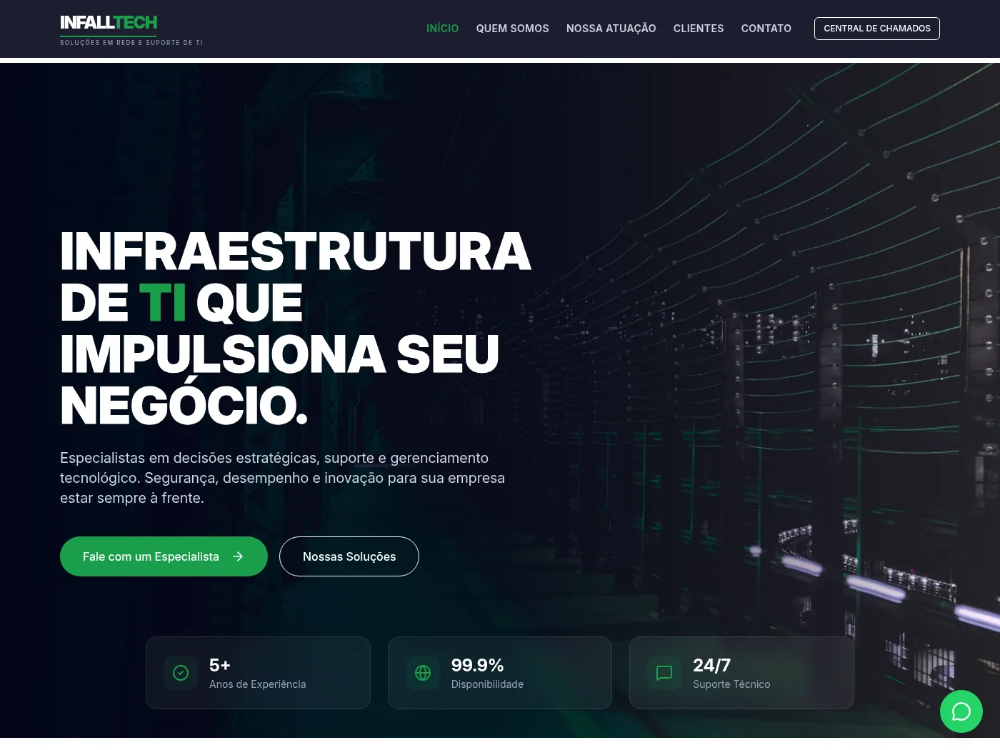 InfallTech Site Redesign