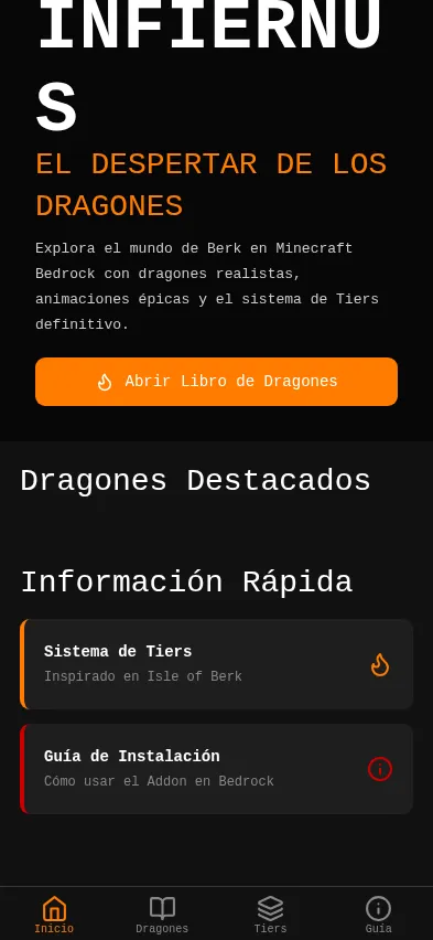 INFIERNUS Dragon Addon