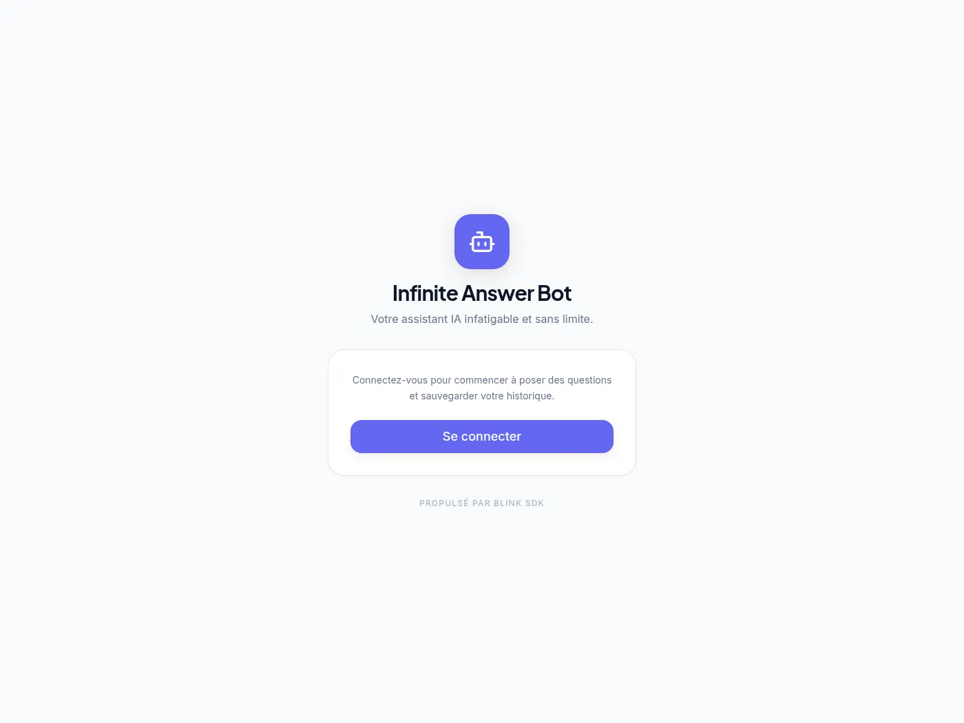 Infinite Answer Bot