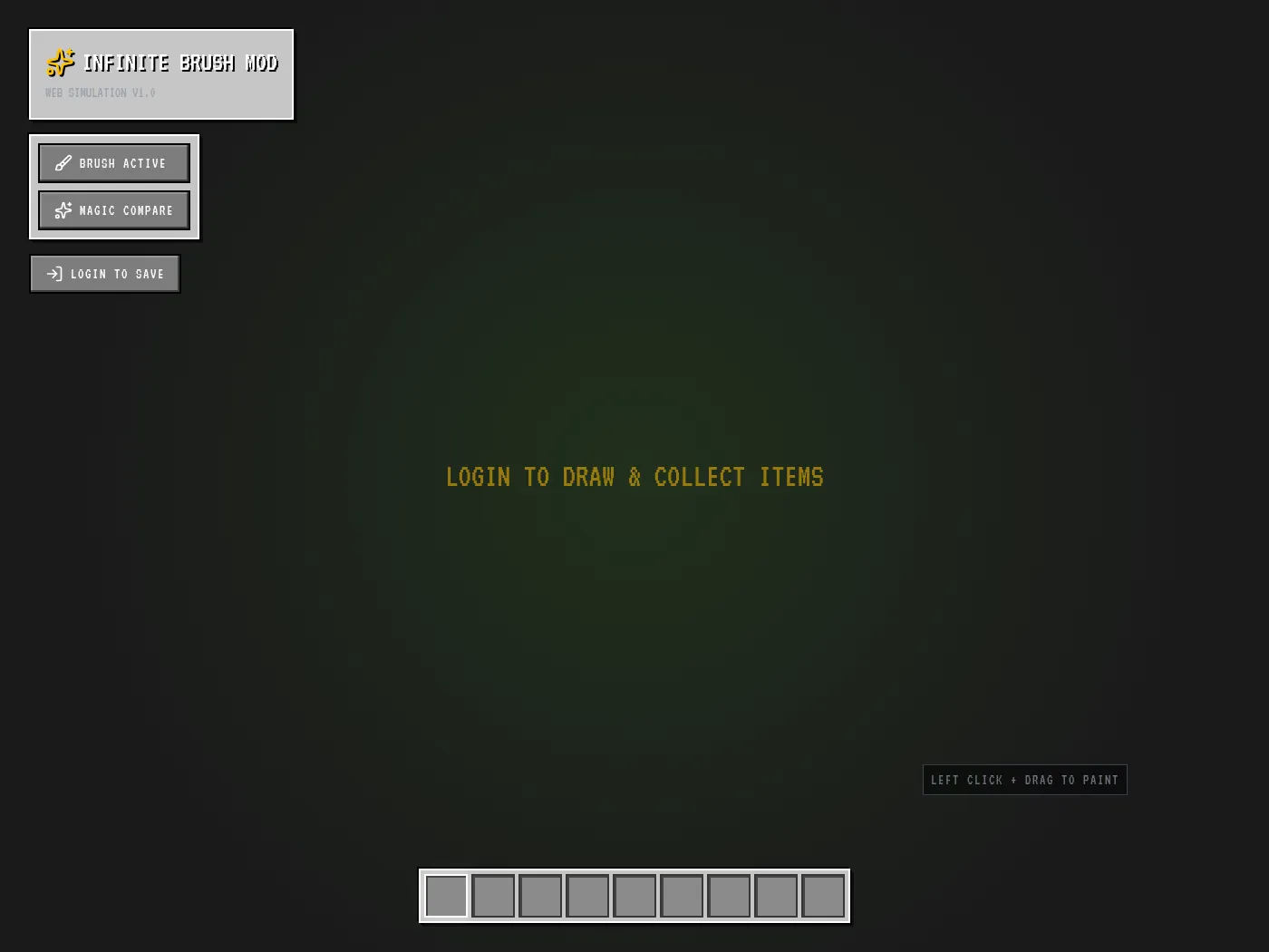 Infinite Brush Mod