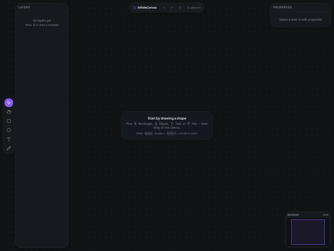 InfiniteCanvas Studio