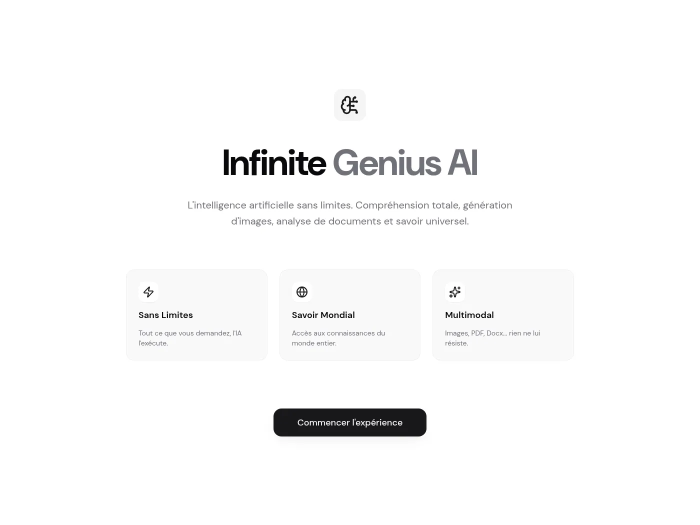 Infinite Genius AI